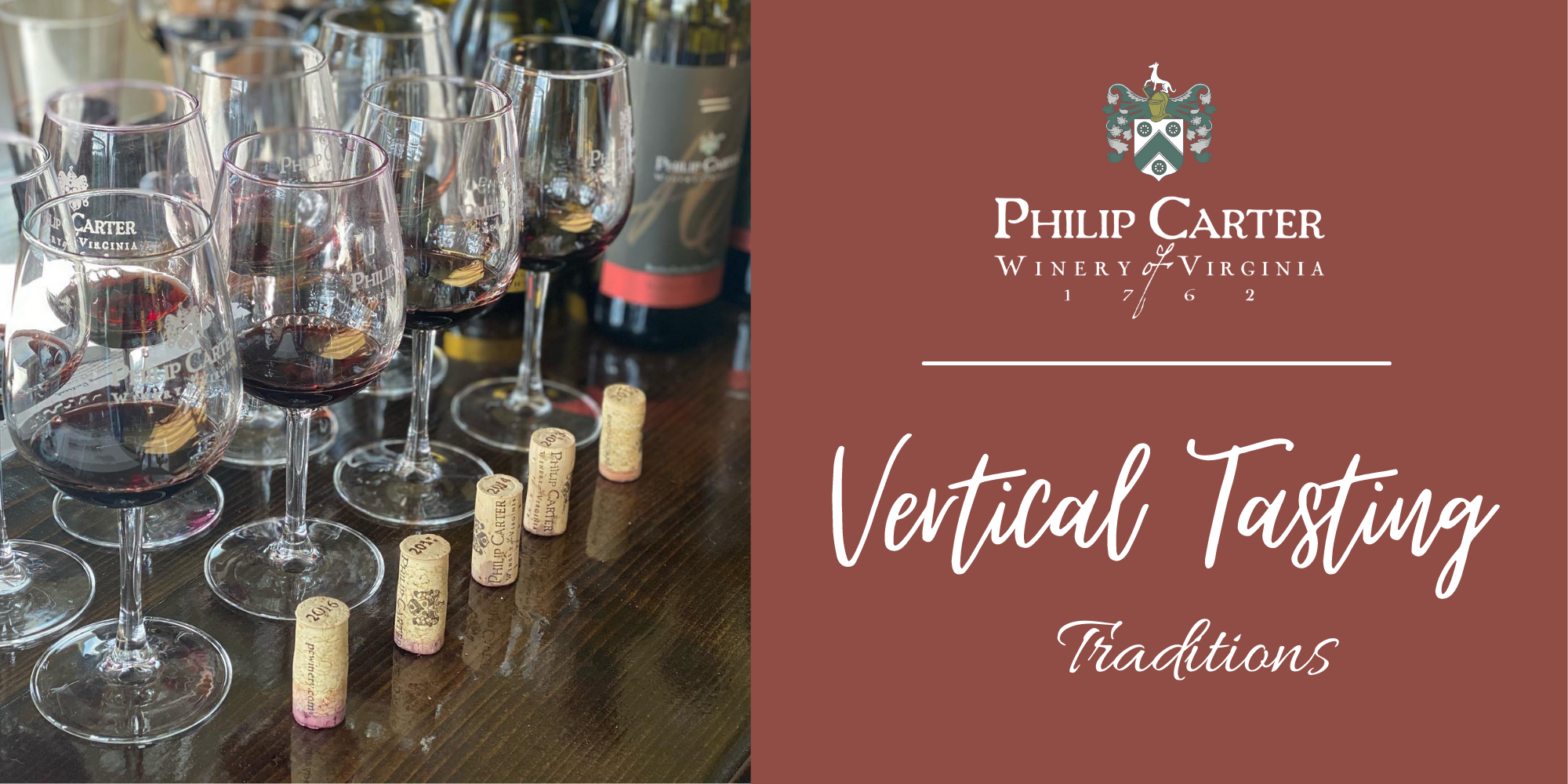 Vertical Tasting Traditions - Philip Carter Winery
